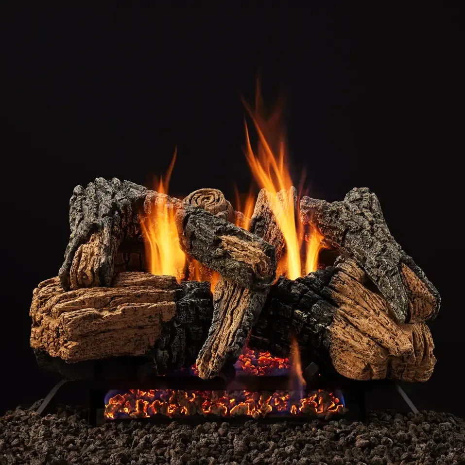 Majestic Duzy 3 Vented Gas Log Set — Patioscape Outdoors